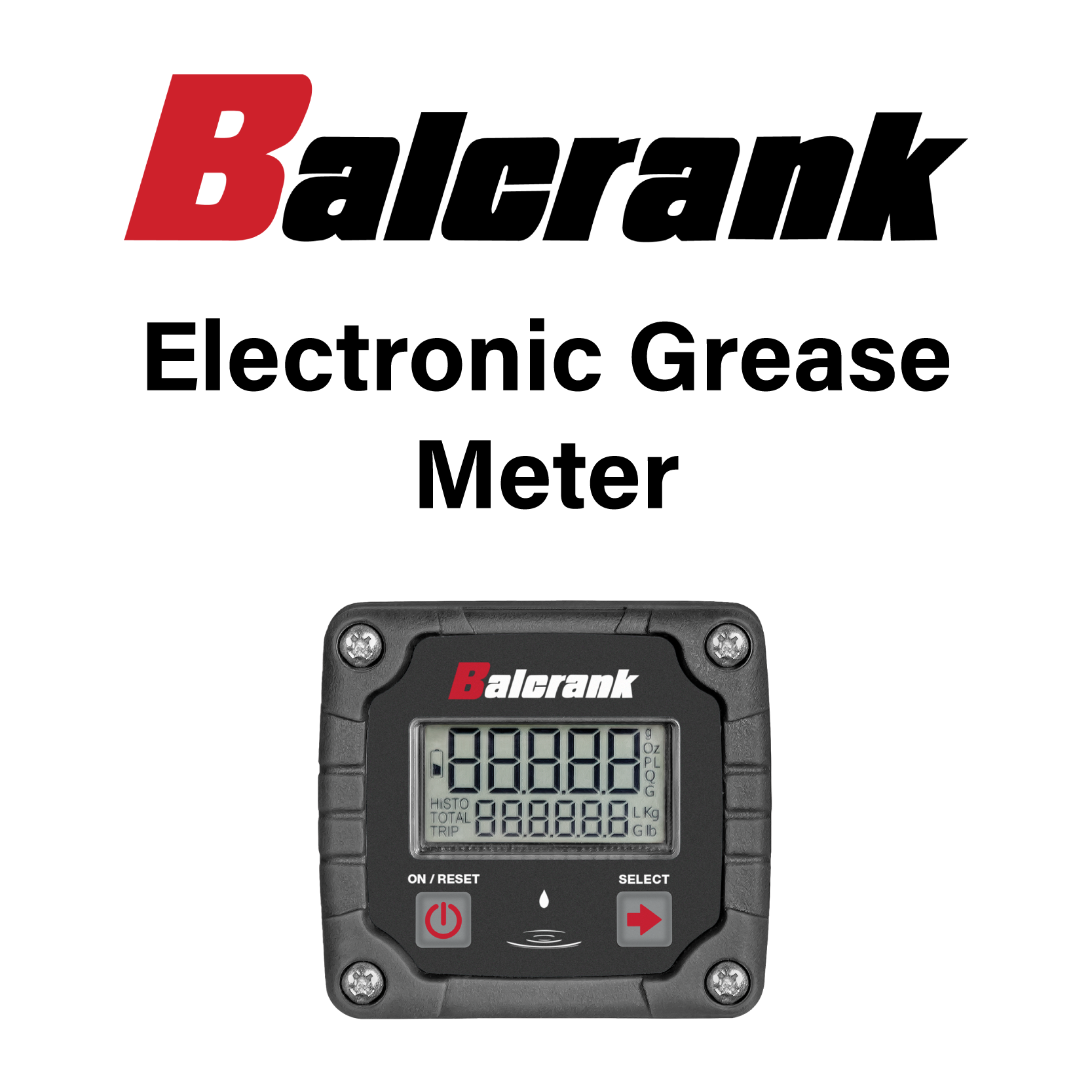 New Electronic Grease Meter - Balcrank